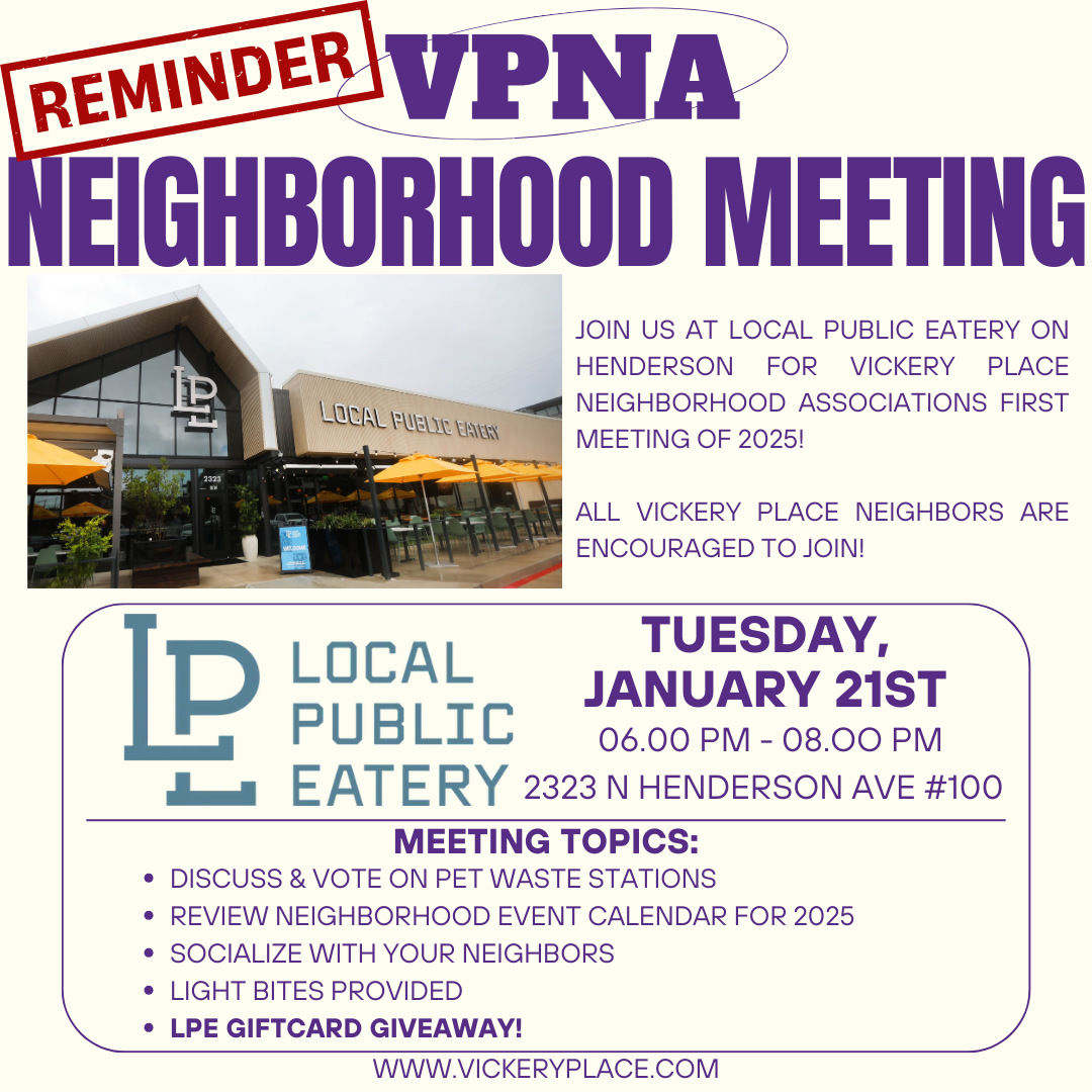 Reminder! Neighborhood Meeting at LPE - Tuesday 1/21 @ 6PM - All ...