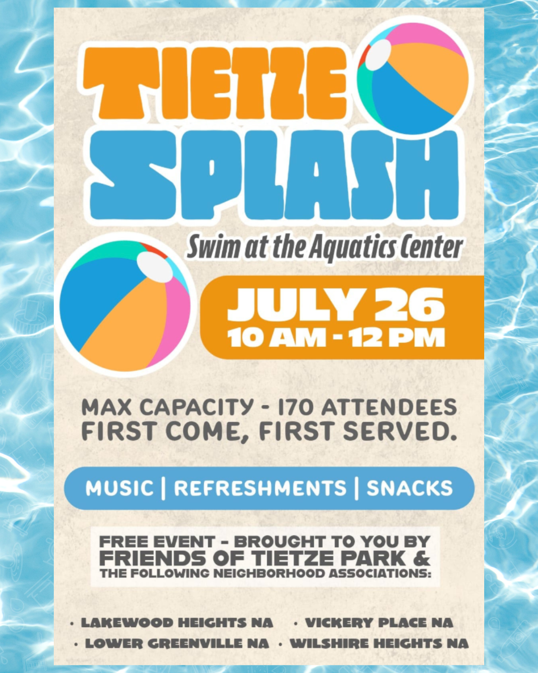 💦☀️ SUMMER SPLASH IS TOMORROW! 🎉